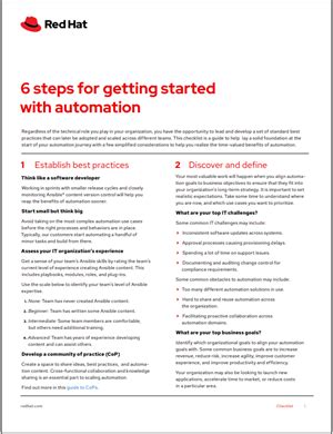 Steps For Getting Started With Automation