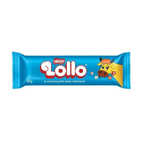 Barra De Chocolate Nestlé Lollo 28g