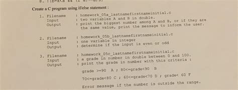Solved Homework 05a Last Name First Name Initial Two