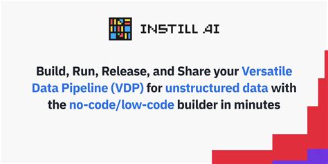 Instill Vdp Open Source Unstructured Data Etl For Ai First