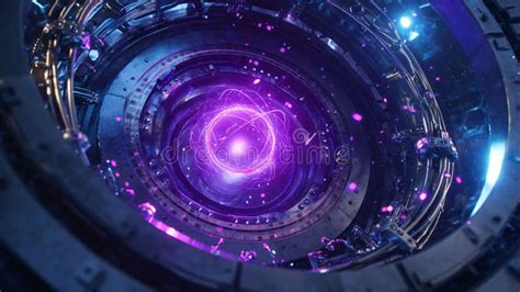 Glowing Object In Hyper Realistic 3d Render Generated Ai Stock