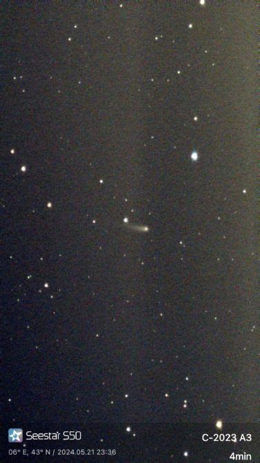 Comet C2023 A3 Has A Tail Comet Observing And Imaging Cloudy Nights