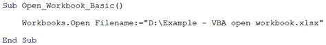 Excel Vba Open Workbook Open Files In Vba With These 2 Macros