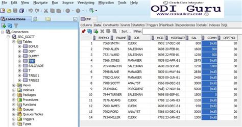 Oracle Gurus Odi Filter Transformation 3
