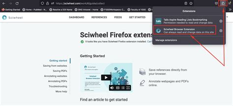 My Firefox Extension Isnt Showing How Do I See It Sciwheel