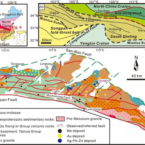 Geological And Tectonic Maps A Tectonic Framework Of China B Download Scientific Diagram