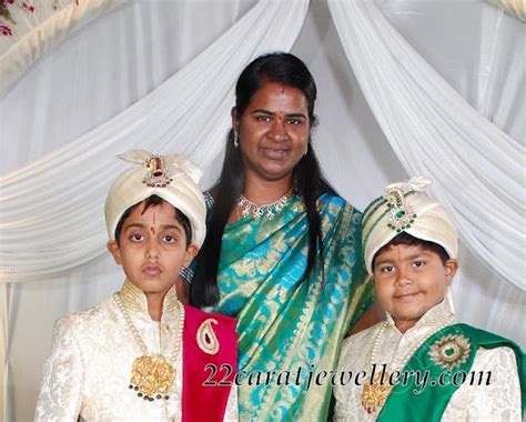 Karthika Reddy In Diamond Set At Her Sons Dhoti Function Jewellery