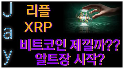 리플xrp전망 대응전략 비트코인 제낄까알트장 시작 Youtube