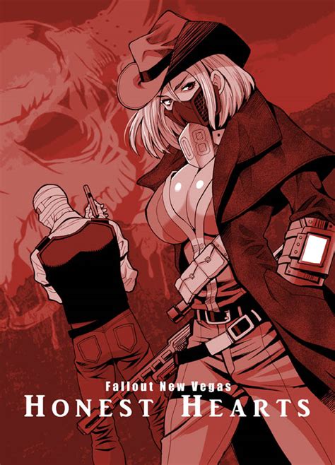 courier and joshua graham fallout and 1 more drawn by yukiyanagi