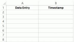 How To Quickly Insert Date And Timestamp In Excel