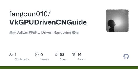 Github Fangcun010vkgpudrivencnguide 基于vulkan的gpu Driven Rendering教程