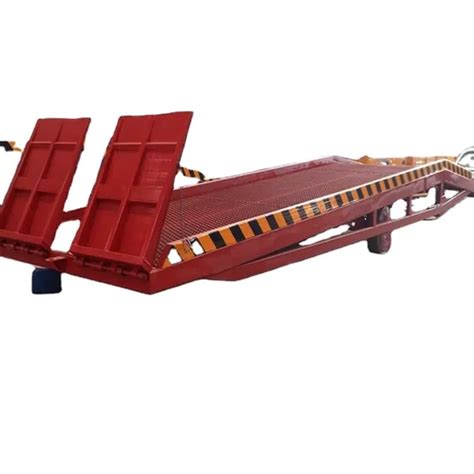 Mobile Hydraulic Loading And Unloading Bridge For Container Loading And