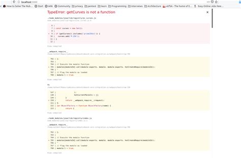 Integration Xero In Reactjs Application Causes Errors Stack Overflow