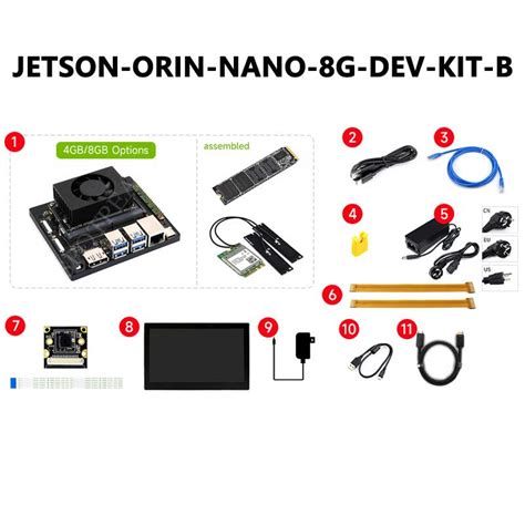 Nvidia Jetson Orin Nano Developer Kit 4gb 8gb Ai 40tops China Kit For Embedded And Edge Systems