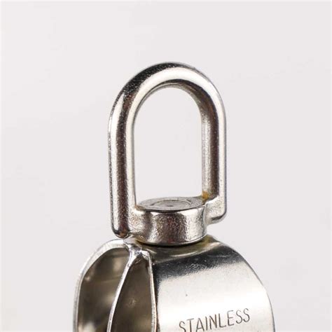 Jual Asol Katrol Kerekan Mini Swivel Pulley Stainless Steel Double