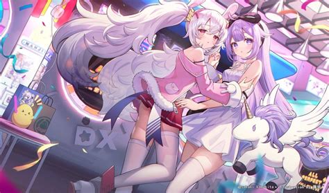 Unicorn And Laffey Azur Lane And 1 More Drawn By Weizhi Danbooru
