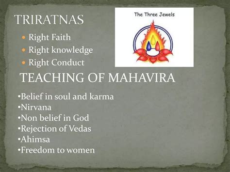 Difference Between Teaching Of Buddhism And Jainism PPT