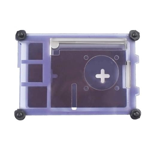 raspberry pi 4 9 layer acrylic case white and black iduino