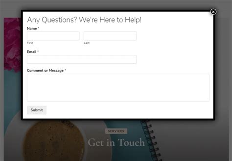 How To Easily Create A WordPress Popup Form Step By Step WPForms