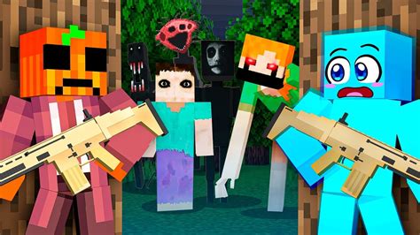 Usé Armas Vs Mods De Terror En Minecraft