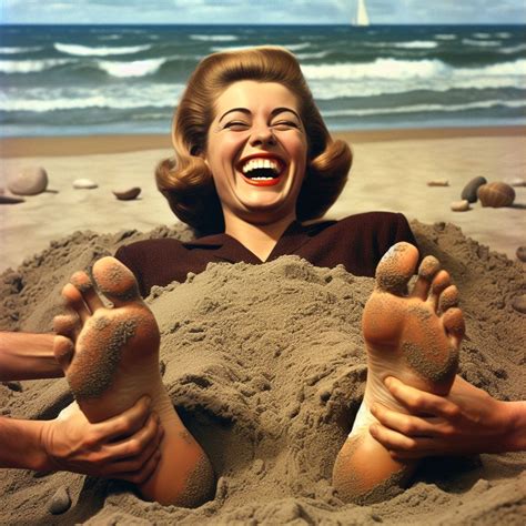 Mom Tickled At The Beach By Tool04 On Deviantart