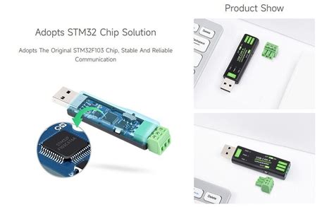 Waveshare Usb To Can Adapter Model A Stm32 Chip Solution Multiple Working Modes Ebay
