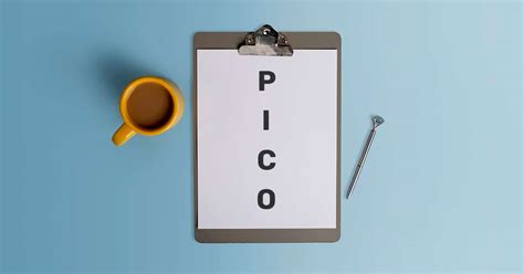 How To Use Pico Questions In Your Slp Evaluations Slp Now