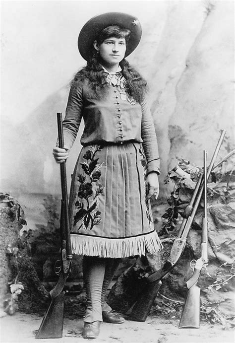 Annie Oakley Wild West Show Sharpshooter Buffalo Bill Britannica