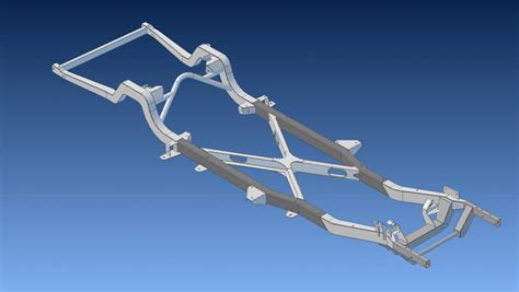 1953 64 Studebaker Frame Industrial Chassis Inc