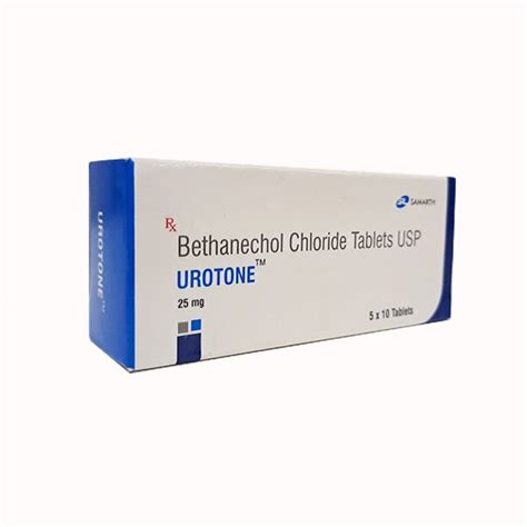 Urotone 25mg Bethanechol Tablet