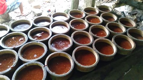Proses Pencetakan Gula Merah Medan Secara Manual YouTube