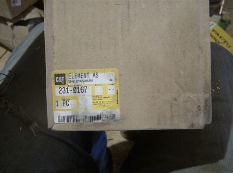 Caterpillar 2310167 Air Filter Cross Reference