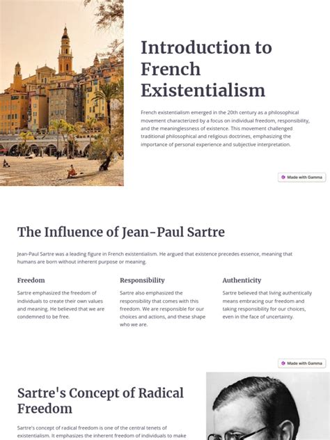 Introduction To French Existentialism Pdf