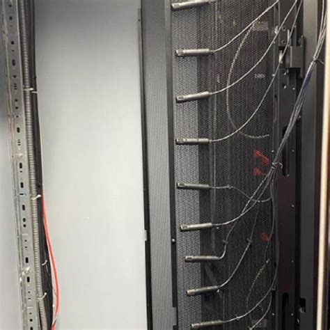 Temperature Sensors At The Rear Of The Rack Download Scientific Diagram