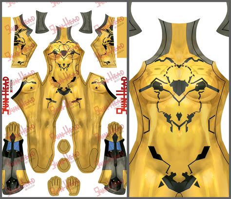 Gun Head Design Super Hero Dye Sub Pattern Files For Cosplay