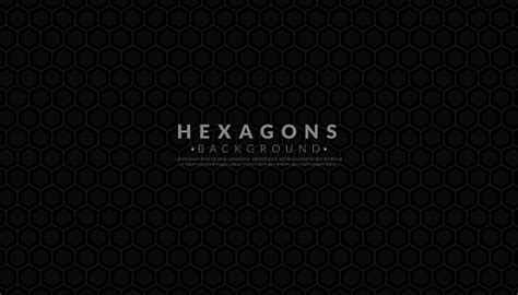 추상적인 블랙 육각 형 패턴 3d 현대 벌집 배경 벡터 그림입니다 배경 주제에 대한 스톡 벡터 아트 및 기타 이미지 배경
