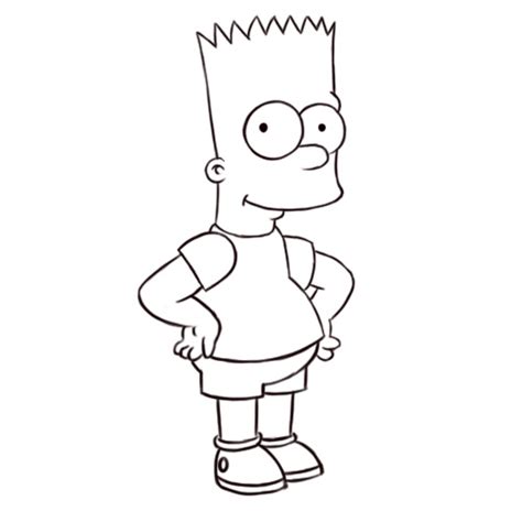 Ways To Draw Bart Simpson Wikihow