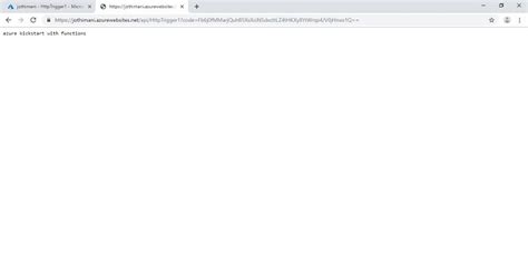 Working With Azure Function App