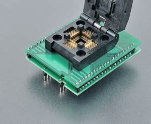 DIL TQFP ZIF CS Programming Programmer Adapter Socket Converter Package TQFP Elnec