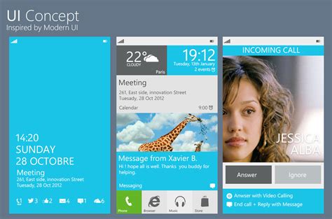 Windows Phone UI Concept By Sharkurban On DeviantArt