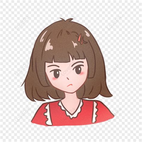 소녀 아바타 Png 일러스트 무료 다운로드 Lovepik
