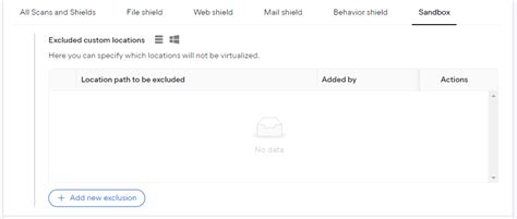 Configuring Antivirus Exclusions