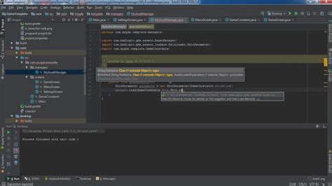 Libgdx Java Game Development Using Assetmanager Youtube