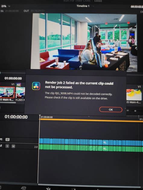 Render Job Failed As The Current Clip Could Not Be Processed Nothing Works Rdavinciresolve