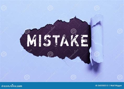 Conceptual Caption Mistake Business Overview Misconception About The Meaning Of Something Thing