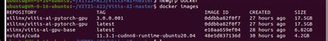cannot open built docker · issue 1239 · xilinx vitis ai · github