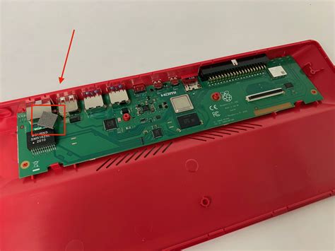 pi400 open inside raspberry pi pod and micro bit base