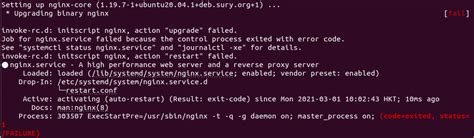 Upgrading Binary Nginx Fail Linuxbabe