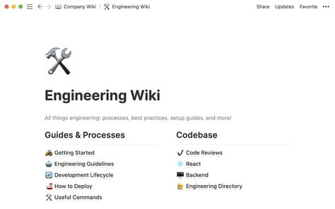 Boost Your Engineering Systems Efficiency With Notion