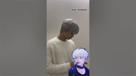 방탄 뷔 헤어스타일 백모and리프컷 Hair Hanjoon 세미리프컷 남자머리스타일 남자헤어스타일 압구정미용실 Shorts Youtube